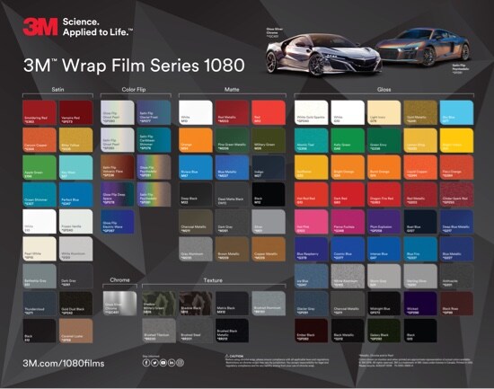 3M™ Wrap 1080 Film Series | Vehicle wraps | 3M Canada